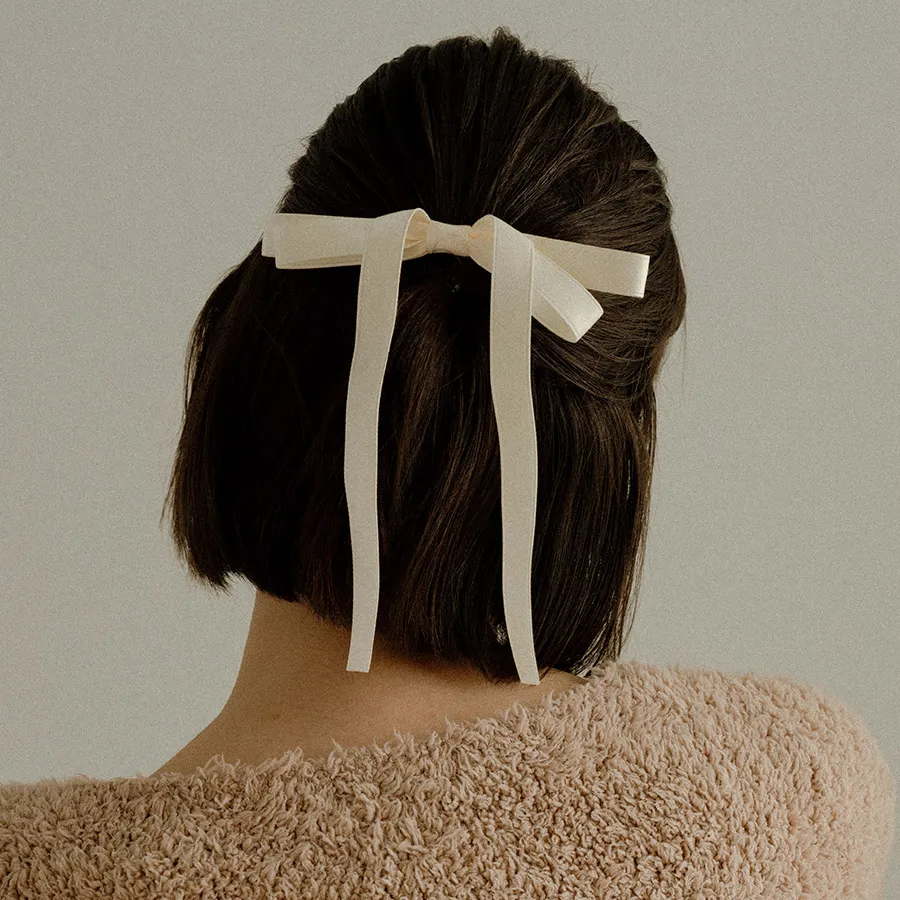 Bon Ribbon Tie Hair Clip - 감도 깊은 취향 셀렉트샵 29CM
