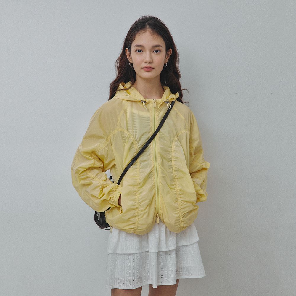 [72H 특가]웨이브 셔링 윈드 자켓_Lemon Sherbet - 감도 깊은 취향 셀렉트샵 29CM