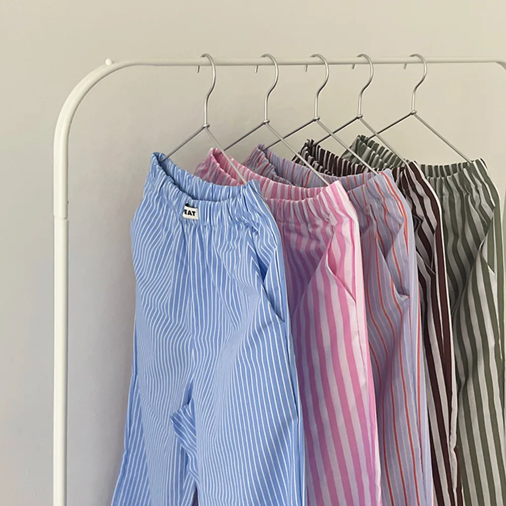 컬러 파자마 2Size (5Colors)(오렌지블루 스트라이프 3/6 순차발송) - 감도 깊은 취향 셀렉트샵 29CM