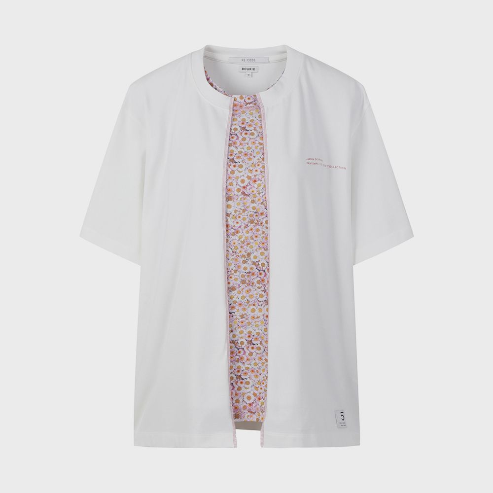 [RECODE X BOURIE] Turn Around T-Shirts_R0TAS24205IVX - 감도 깊은 취향 셀렉트샵 29CM