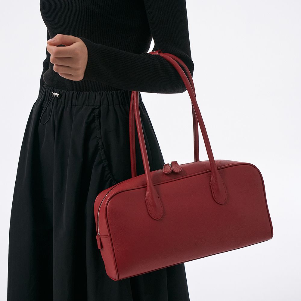 Classic Rectangle Shoulder Bag[LMBCFWBA902]-Red - 감도 깊은 취향 셀렉트샵 29CM