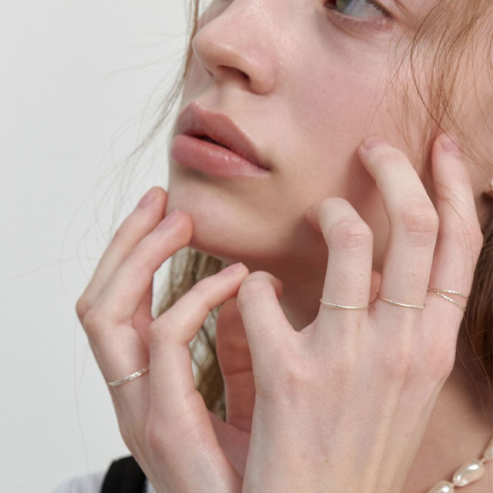 [3 SET] [Silver] Shining Rings (L241MRI050) - 감도 깊은 취향 셀렉트샵 29CM