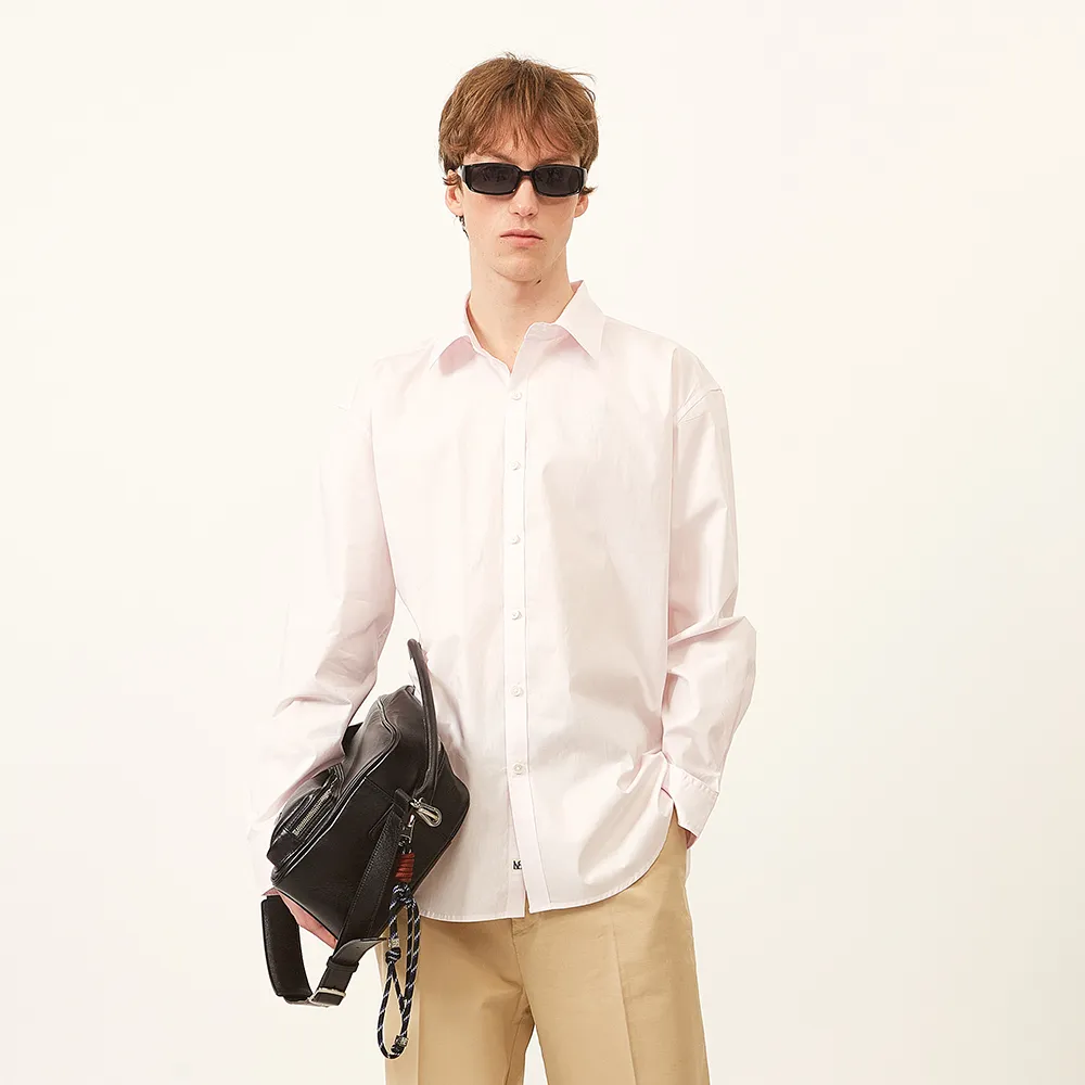 Oliver cotton shirts pale pink - 감도 깊은 취향 셀렉트샵 29CM