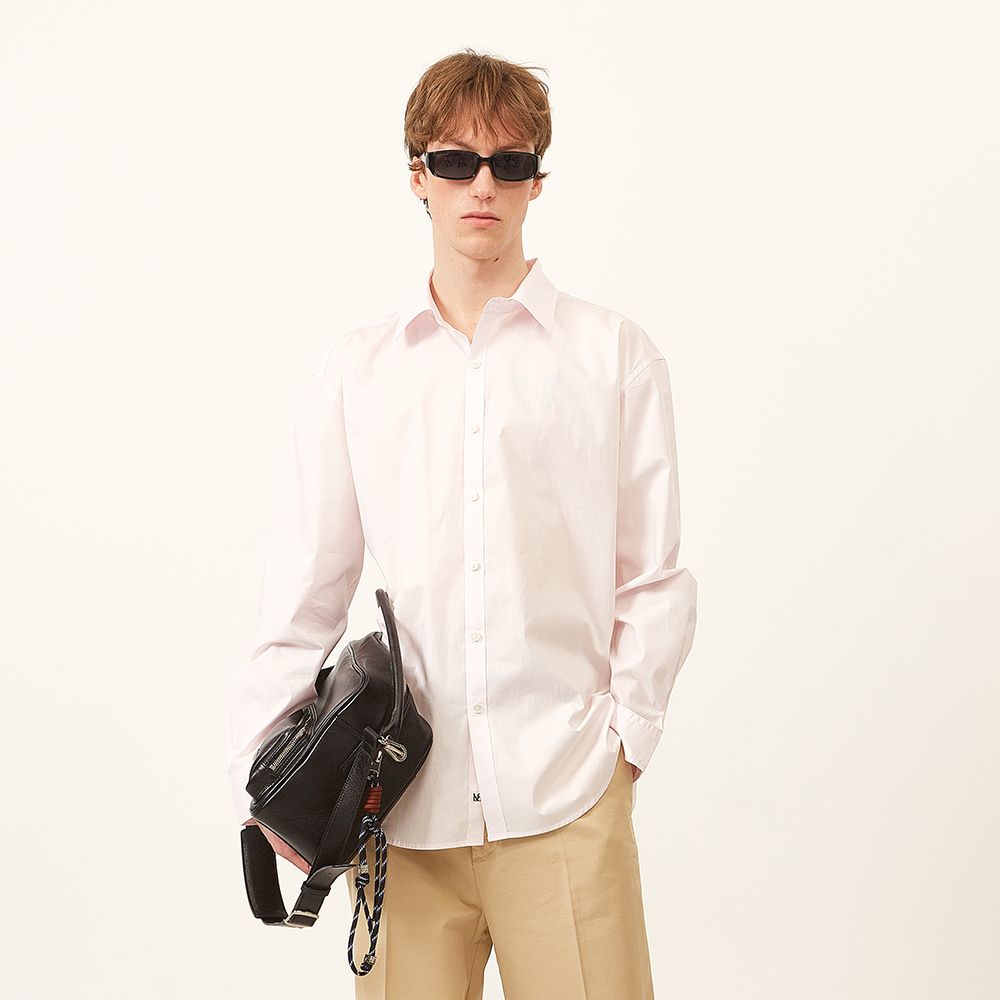 Oliver cotton shirts pale pink - 감도 깊은 취향 셀렉트샵 29CM