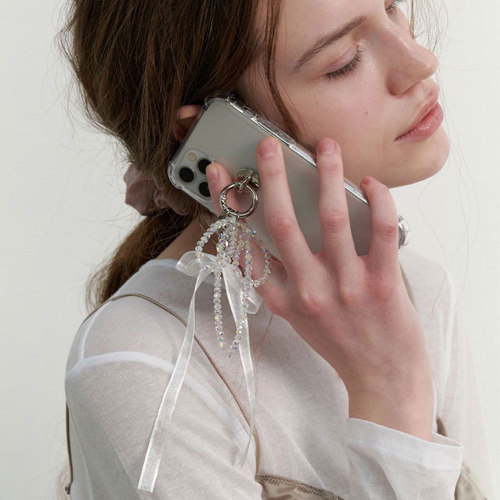 Sheer Ribbon Key Ring (L241MSG020) - 감도 깊은 취향 셀렉트샵 29CM
