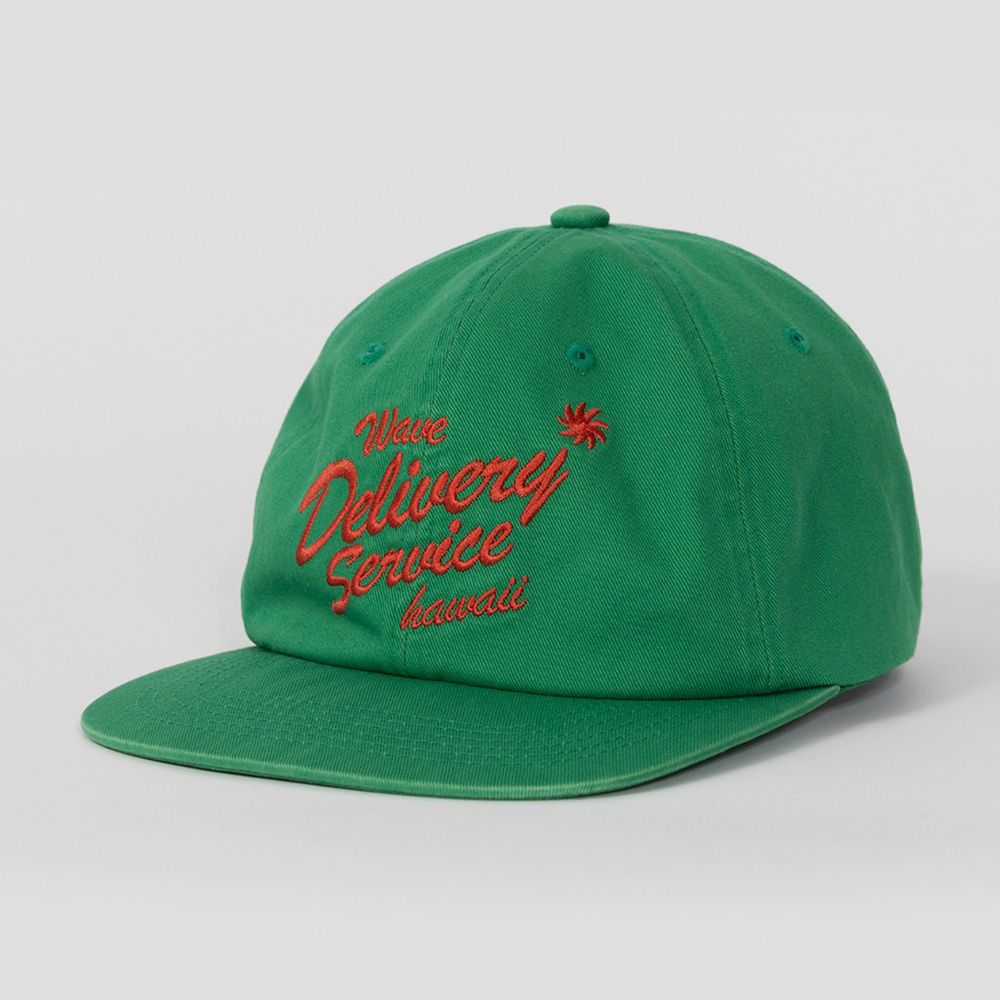 WAVE DELIVERY SERVICE COTTON CAP (LEAF GREEN) - 감도 깊은 취향 셀렉트샵 29CM