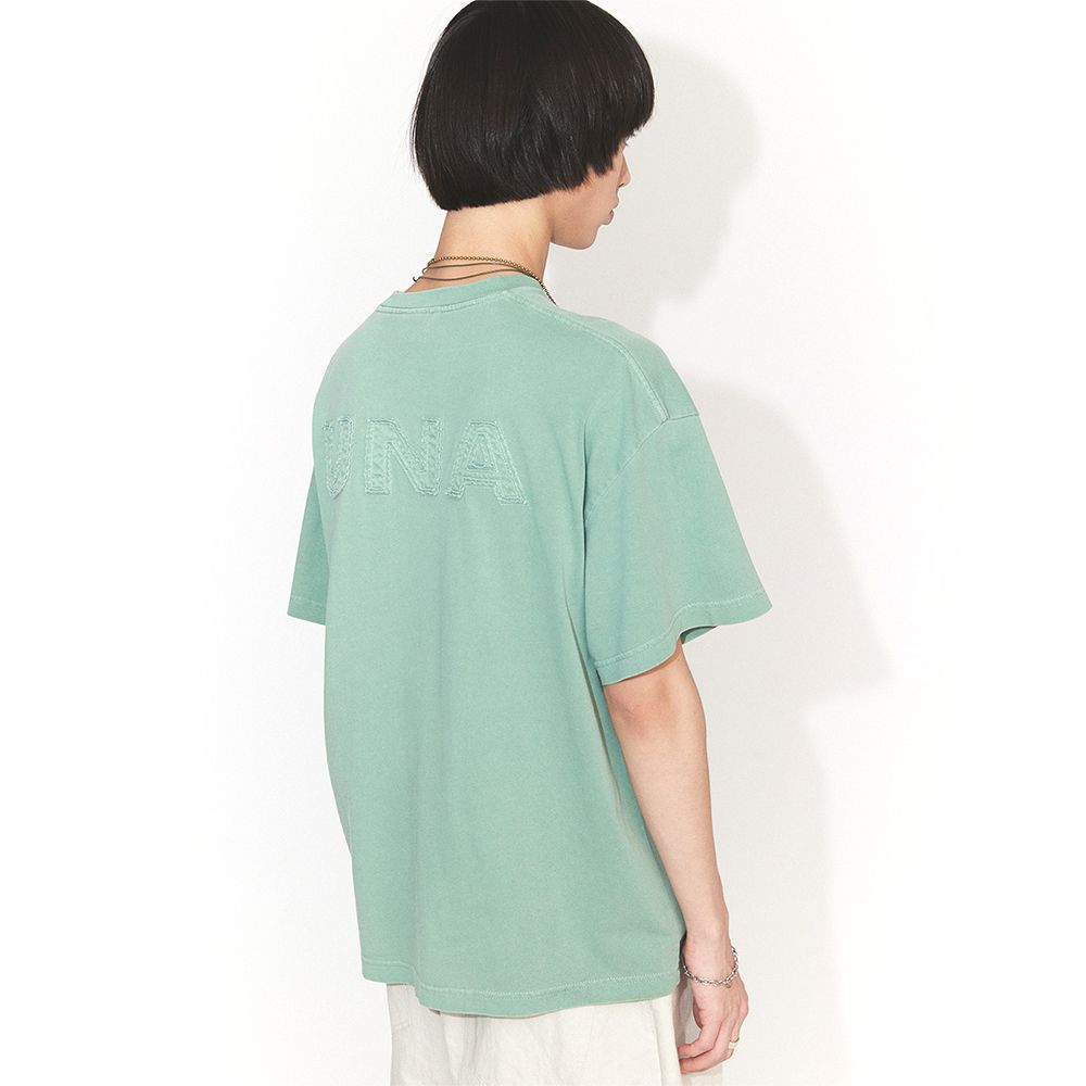 DYED LOGO T-SHIRT / MOSS GREEN - 감도 깊은 취향 셀렉트샵 29CM
