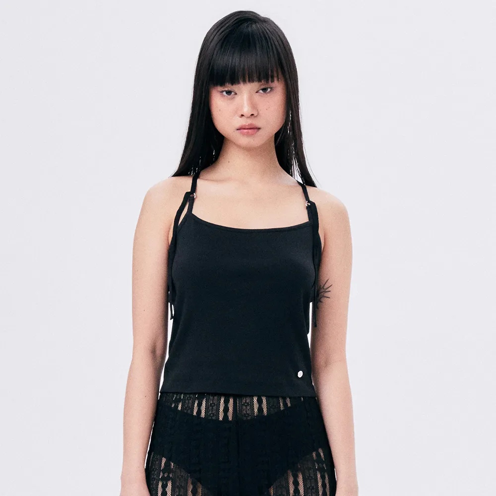 O RINGS SLEEVELESS / BLACK - 감도 깊은 취향 셀렉트샵 29CM