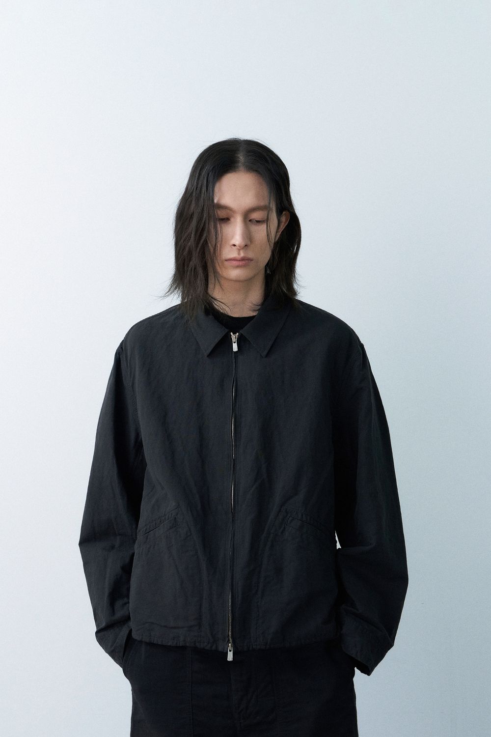Linen Sports Jacket (Black) - 감도 깊은 취향 셀렉트샵 29CM