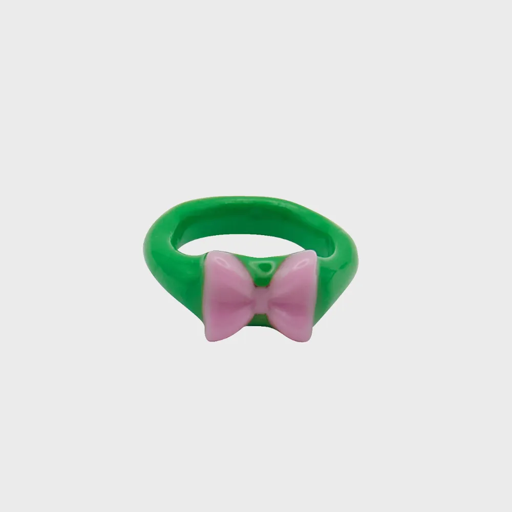 promise ribbon ring-green - 감도 깊은 취향 셀렉트샵 29CM