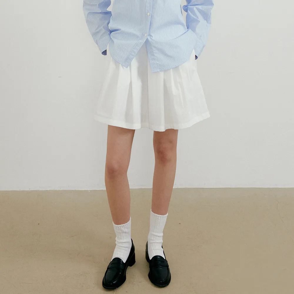 April mini flare skirt (white) - 감도 깊은 취향 셀렉트샵 29CM