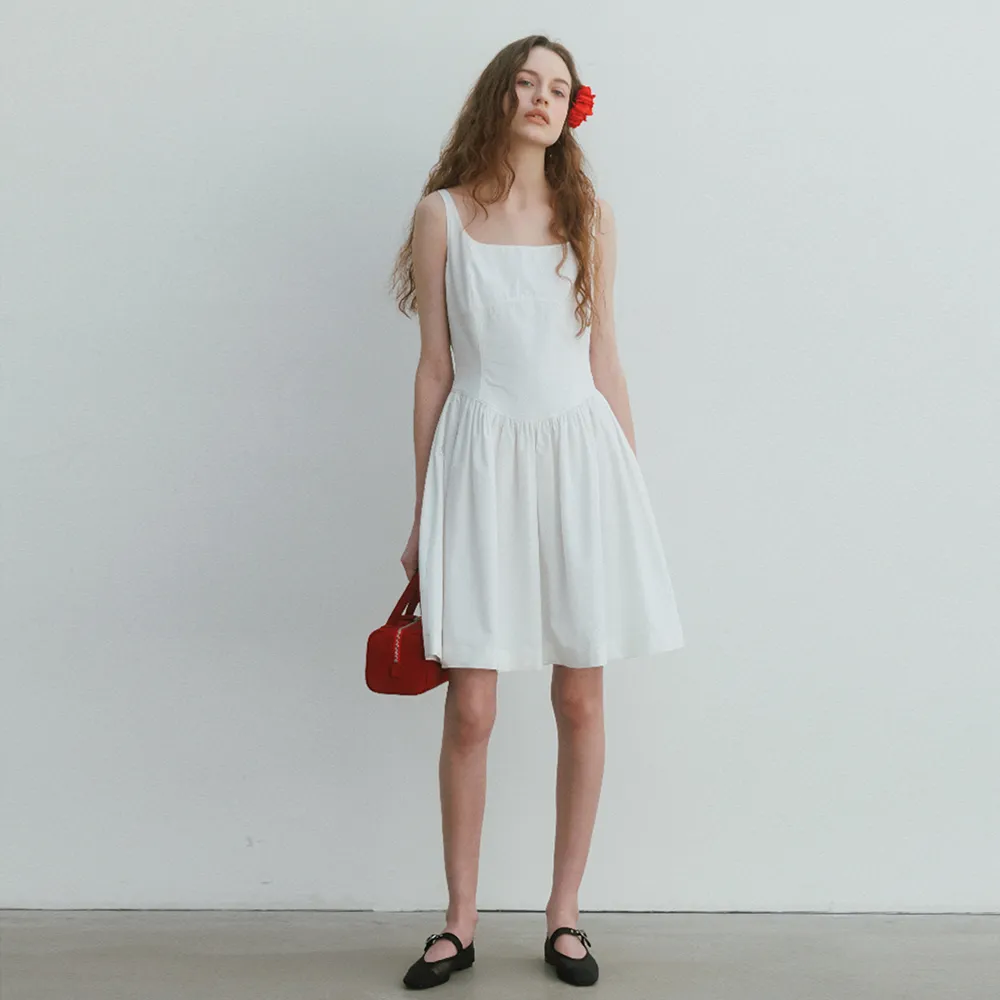 [재입고] Saona Cotton Dress in White - 감도 깊은 취향 셀렉트샵 29CM