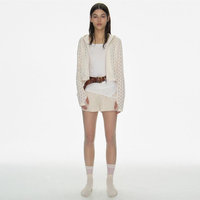 [3rd Restock] TRIMMED ZIP-UP HOODIE, IVORY - 감도 깊은 취향 셀렉트샵 29CM