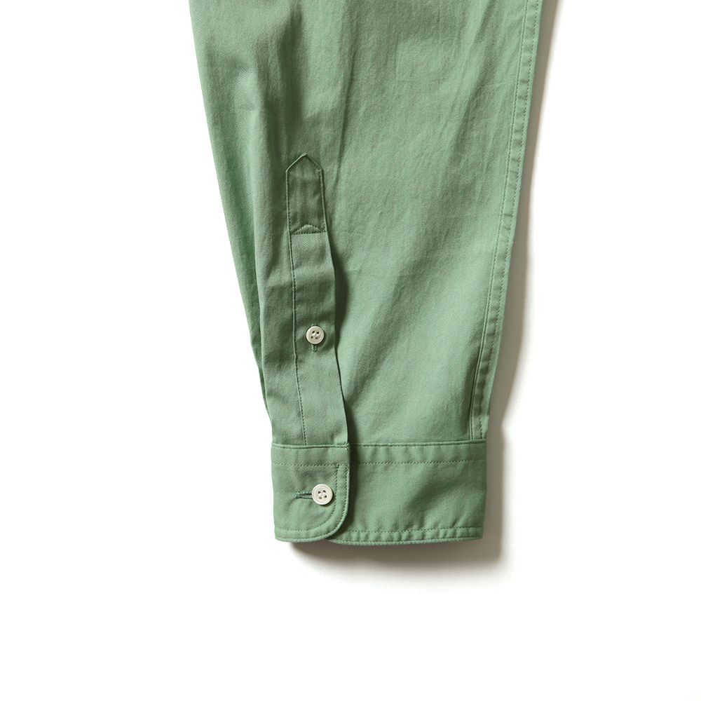 TE1-SH01 피마 트윌 셔츠-보틀그린 - 감도 깊은 취향 셀렉트샵 29CM