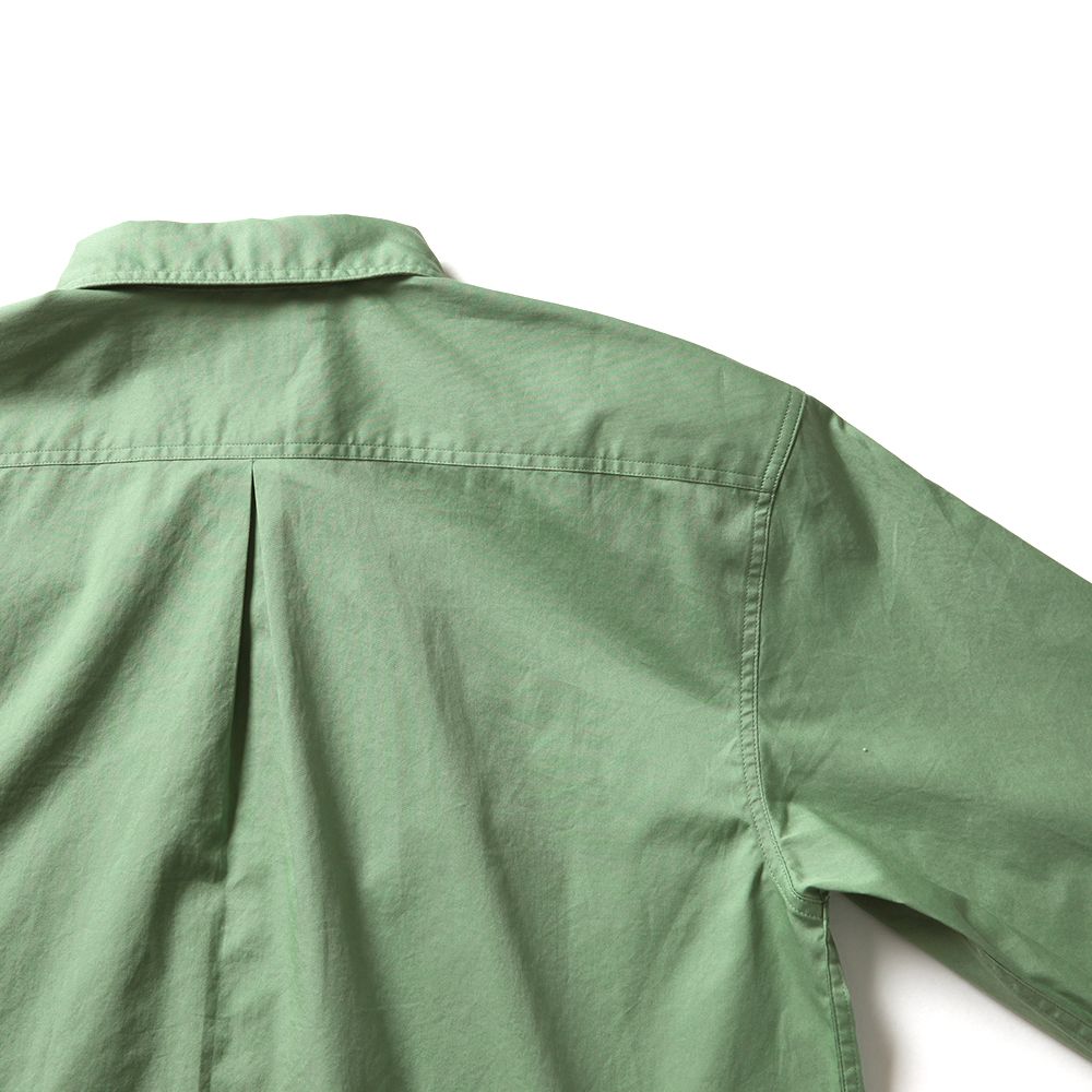 TE1-SH01 피마 트윌 셔츠-보틀그린 - 감도 깊은 취향 셀렉트샵 29CM