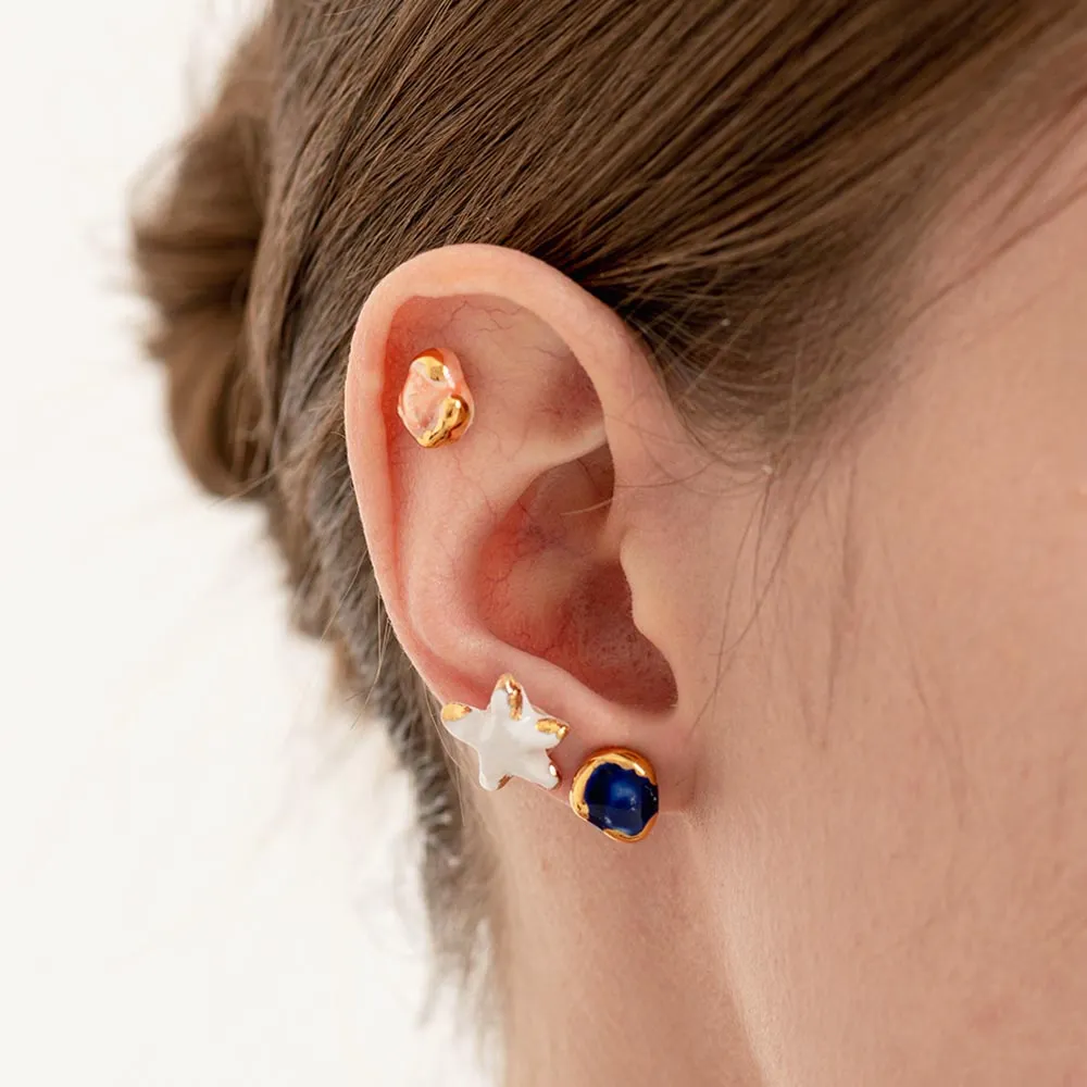 Daily Ceramic Piercing(Rhombus) 1PCS - 감도 깊은 취향 셀렉트샵 29CM