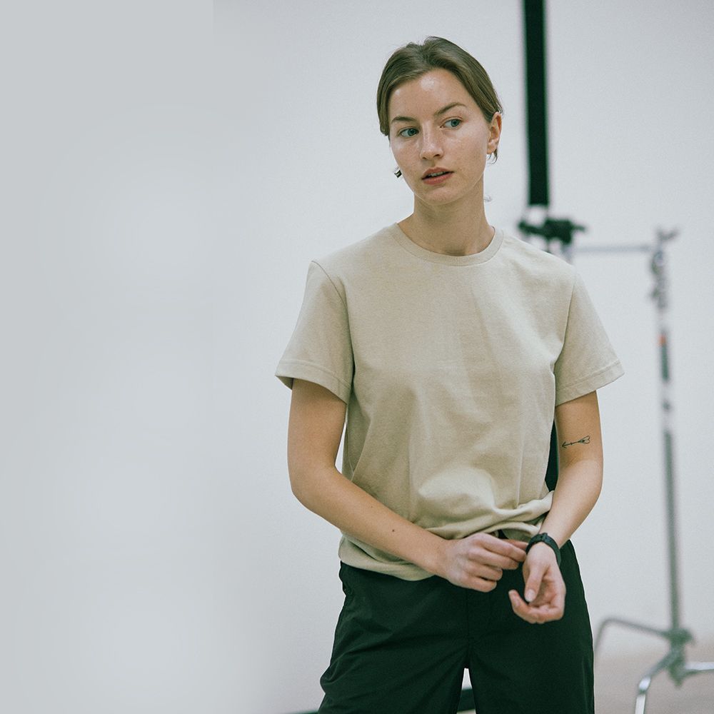 TE2-TS01 리사이클 코튼 티-모스베이지 - 감도 깊은 취향 셀렉트샵 29CM