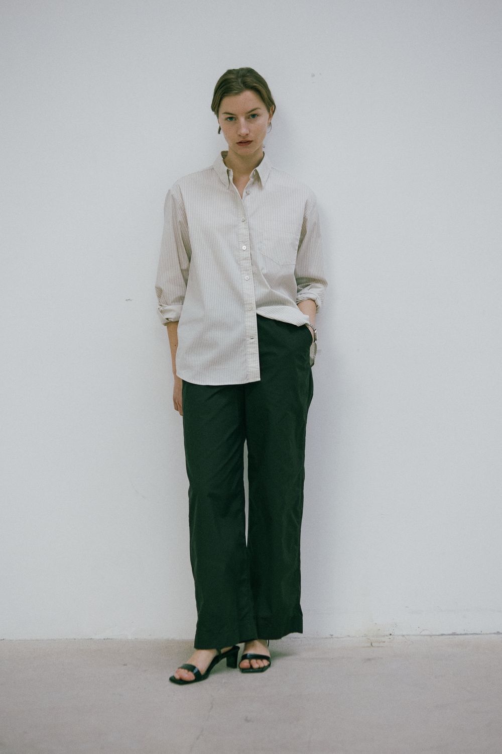 TE3-SH01 비쉬 스냅다운 셔츠 - 감도 깊은 취향 셀렉트샵 29CM