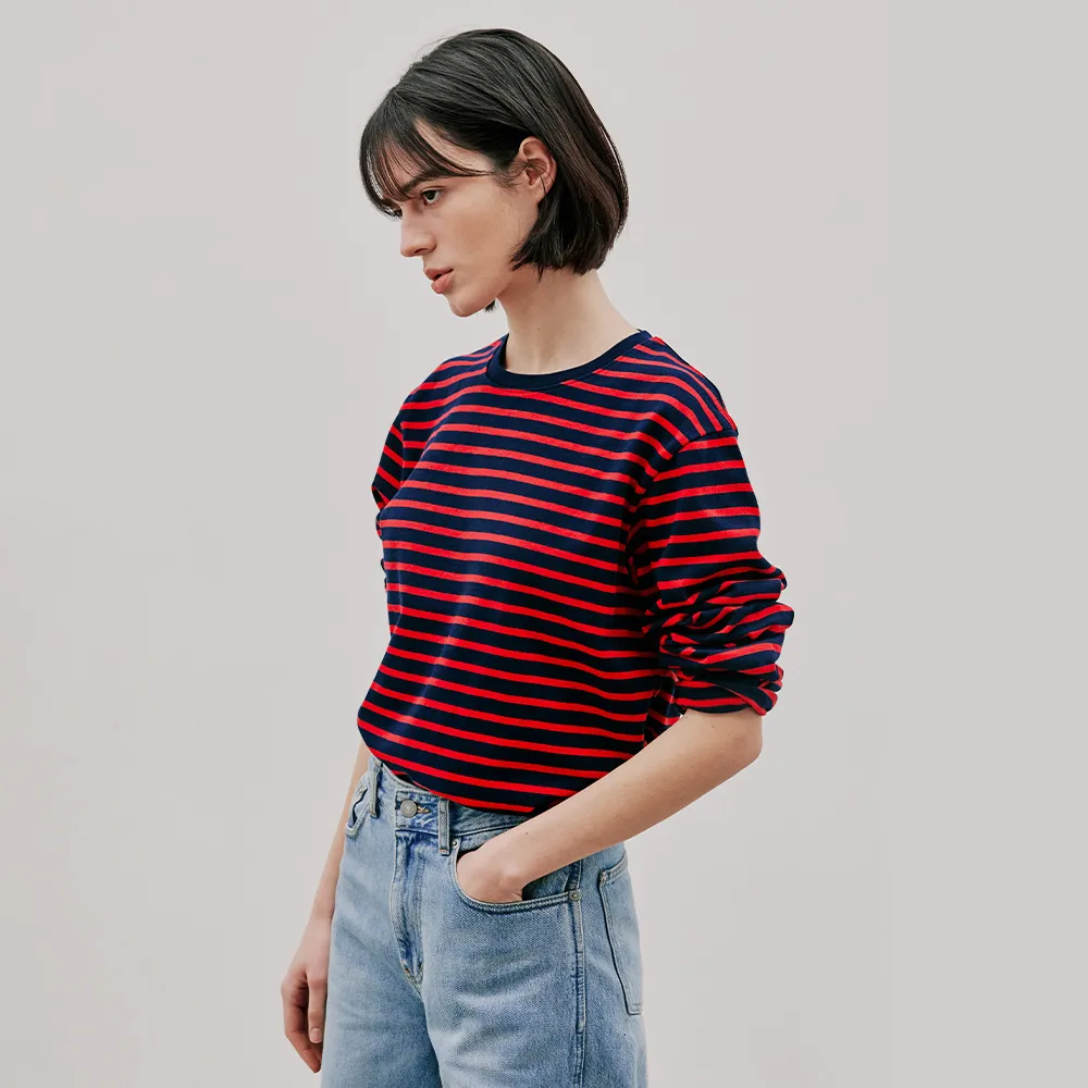 STRIPE LONG SLEEVE T (5COLOR) - 감도 깊은 취향 셀렉트샵 29CM