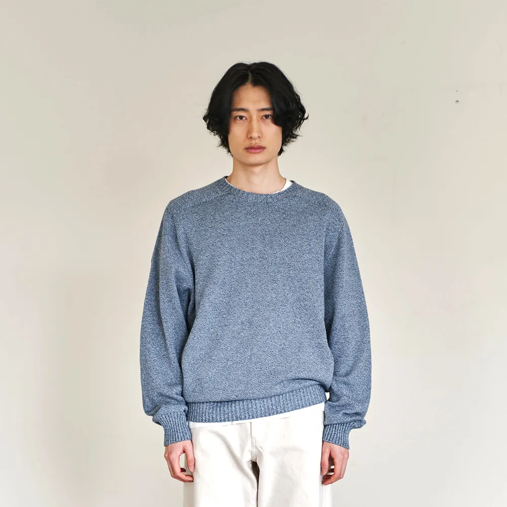 덤블 스웨터 코튼 트위드 블루(DUMBLE SWEATER COTTON TWEED BLUE) - 감도 깊은 취향 셀렉트샵 29CM