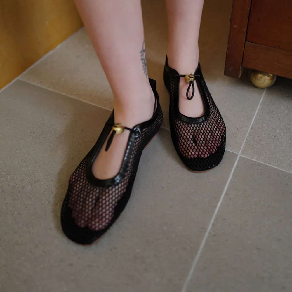 Mesh luv string flat(Deep sleep) - 감도 깊은 취향 셀렉트샵 29CM