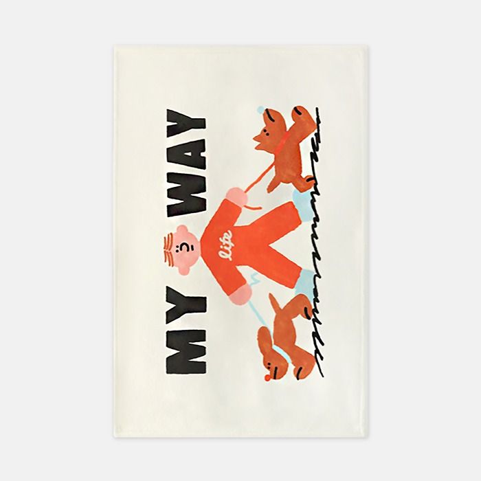 Kim Jam 작가, MY WAY 거실 러그 매트 - 감도 깊은 취향 셀렉트샵 29CM