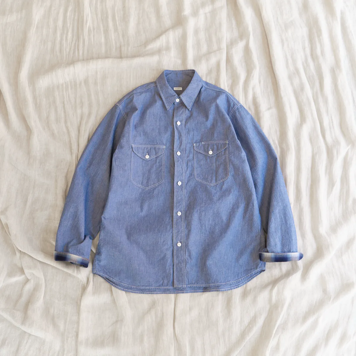 6.5oz Shambrey Shirts_Blue - 감도 깊은 취향 셀렉트샵 29CM