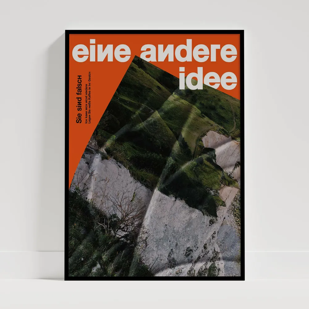인테리어 아트포스터 Eine Andere Idee 수플 A1 50x70 A2 사이즈 - 감도 깊은 취향 셀렉트샵 29CM