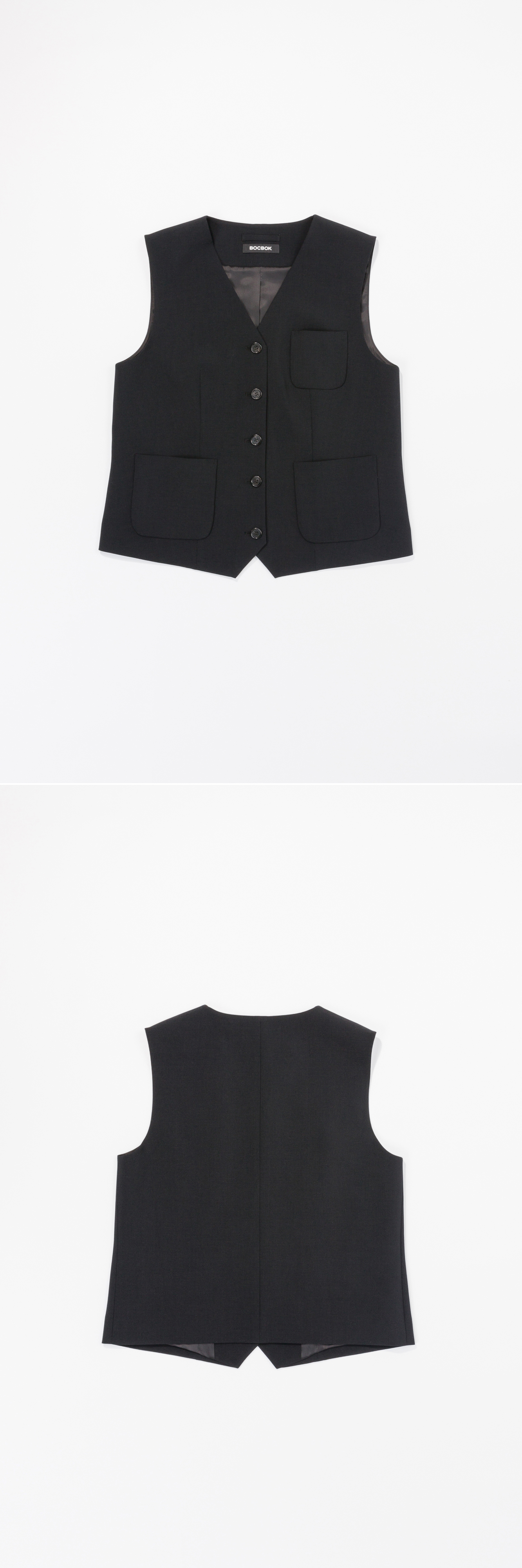 MOMMY VEST (BLACK) - 감도 깊은 취향 셀렉트샵 29CM