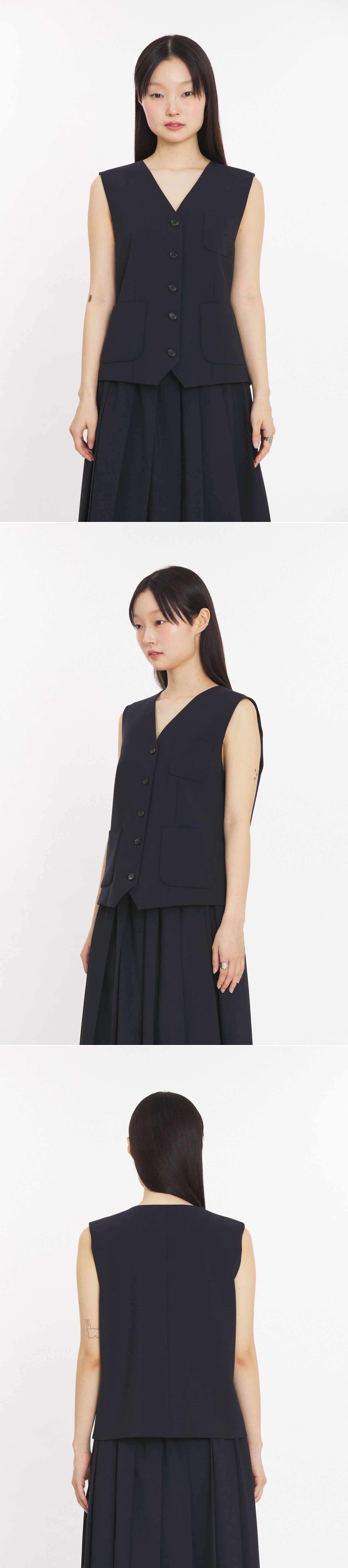 MOMMY VEST (NAVY) - 감도 깊은 취향 셀렉트샵 29CM