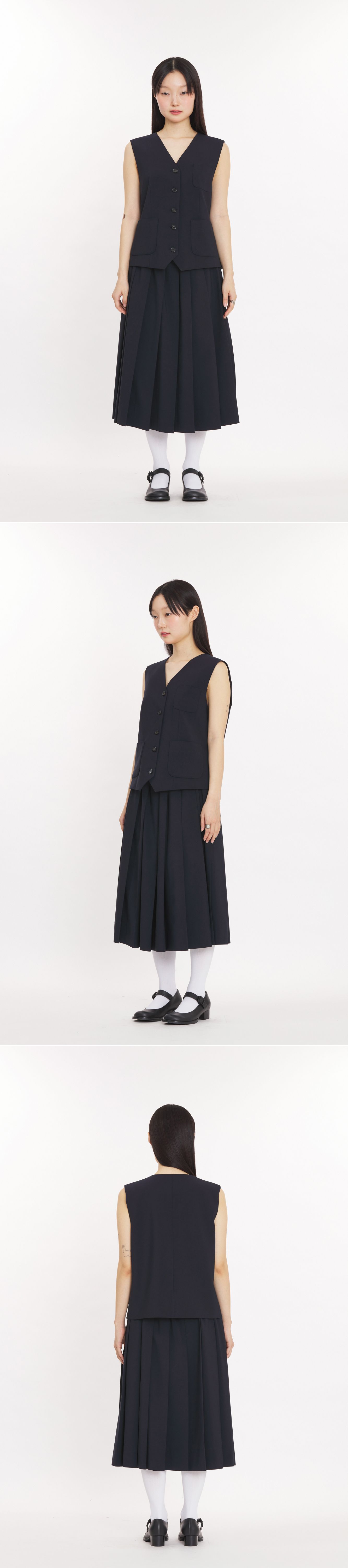 MOMMY VEST (NAVY) - 감도 깊은 취향 셀렉트샵 29CM