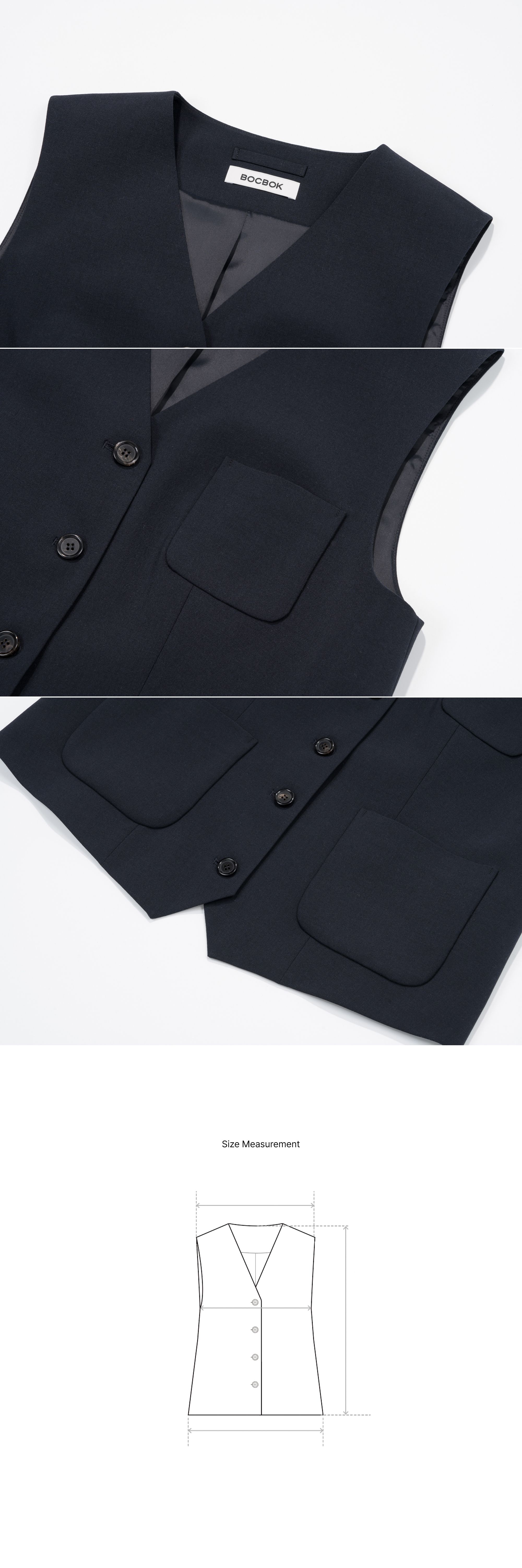 MOMMY VEST (NAVY) - 감도 깊은 취향 셀렉트샵 29CM