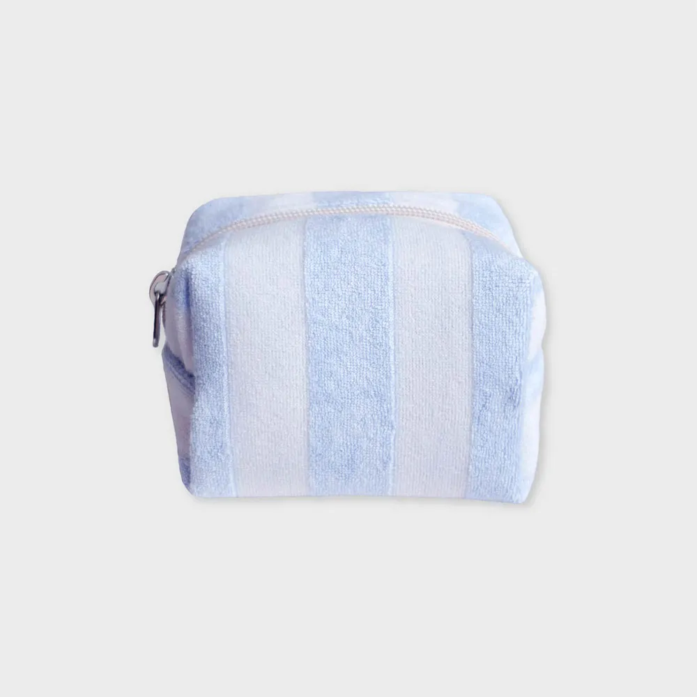 Stripe terry pouch (baby blue_2sizes) - 감도 깊은 취향 셀렉트샵 29CM