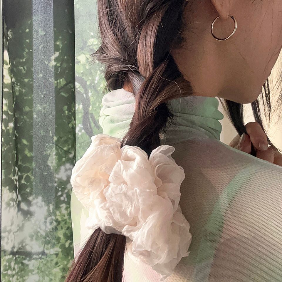 Cloudy hair scrunchie (4color) - 감도 깊은 취향 셀렉트샵 29CM