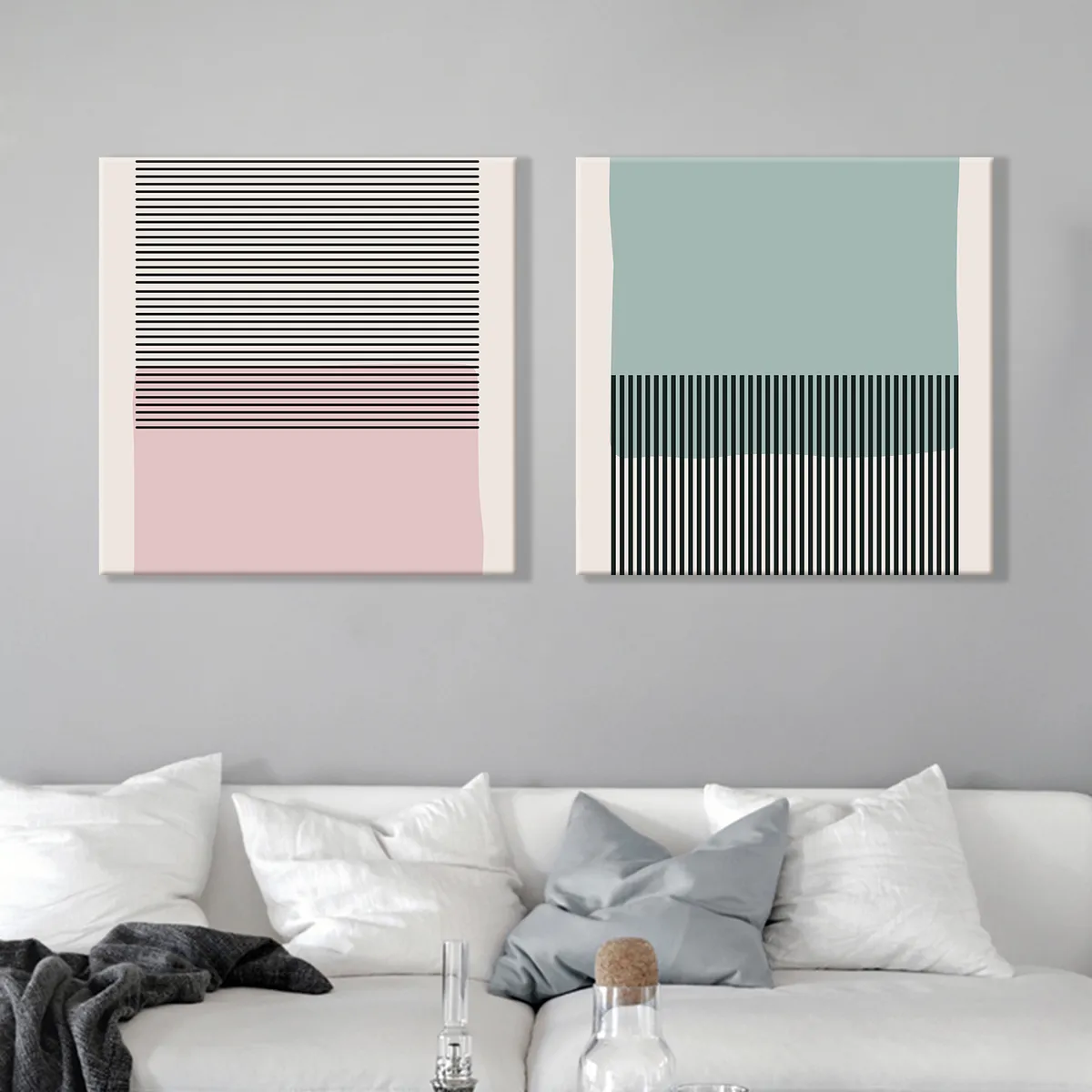 컨템포러리 기하학 정사각 인테리어 액자 포스터 150종 (101번-150번) - 감도 깊은 취향 셀렉트샵 29CM