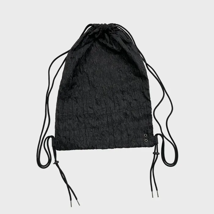 TCM double fabric gym sack (black) - 감도 깊은 취향 셀렉트샵 29CM