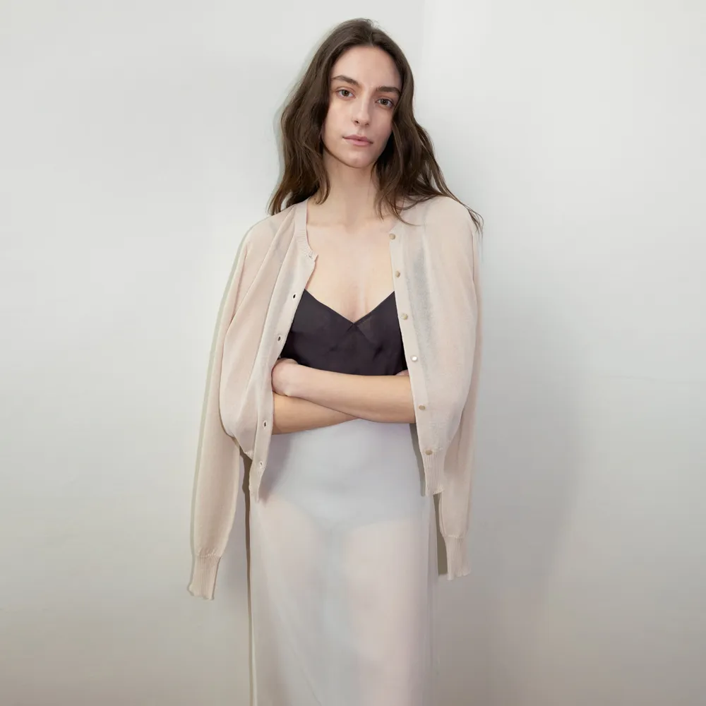 VERA KNIT CARDIGAN (SAND) - 감도 깊은 취향 셀렉트샵 29CM