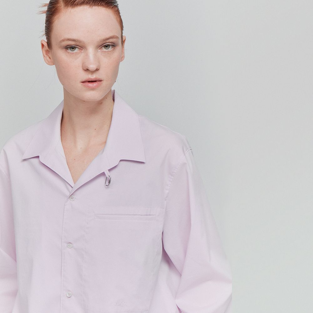 ITALIAN MENS COLLARED SHIRT_LIGHT PINK - 감도 깊은 취향 셀렉트샵 29CM