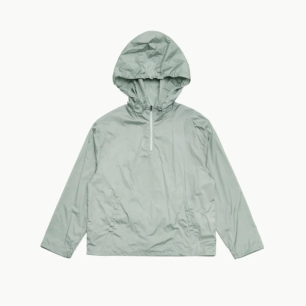 GLOSSY NYLON HALF ZIP-UP JUMPER (MINT) - 감도 깊은 취향 셀렉트샵 29CM