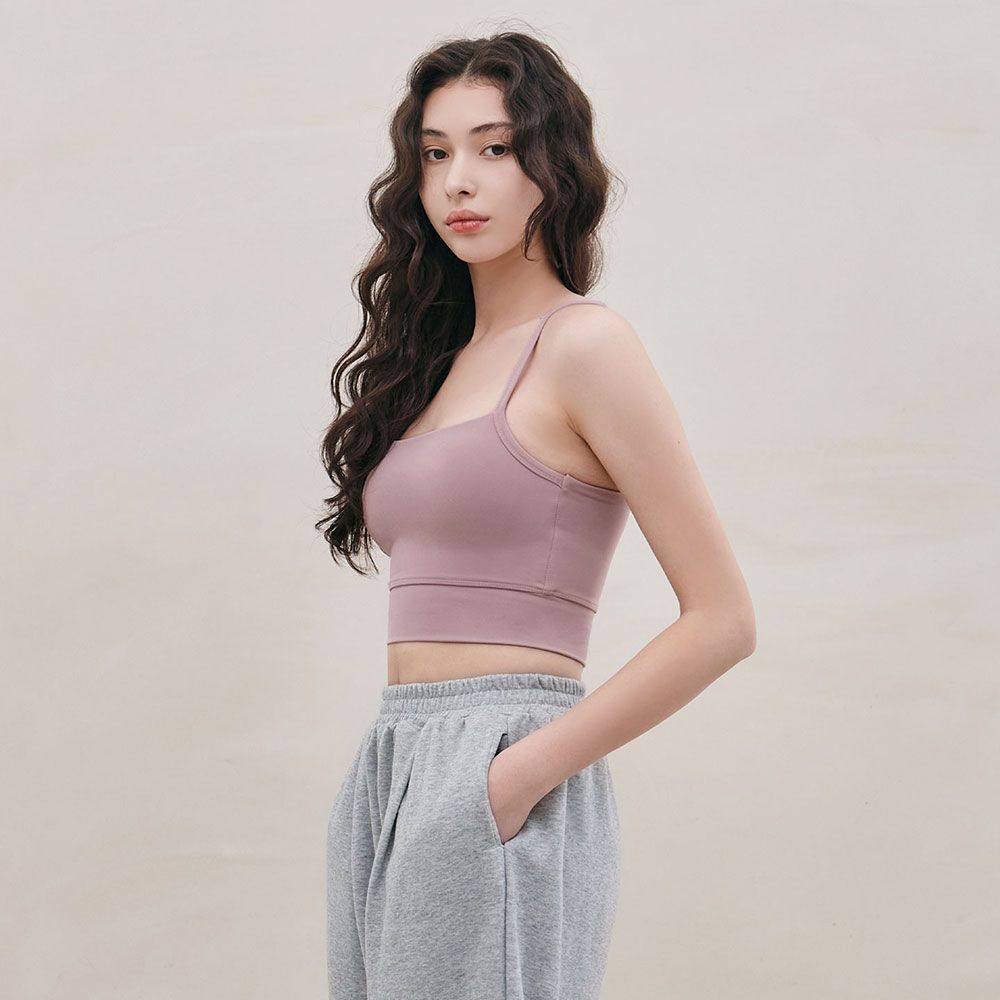 여성 요가복 DEVI-TS0032-에쉬핑크 필라테스 페노미 크롭탑 - 감도 깊은 취향 셀렉트샵 29CM