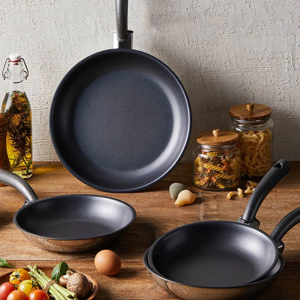 [29CM 단독] 엑스클립스 디 오리진 통5중 프라이팬+ 웍 +유리뚜껑 24cm/28cm 3종세트 - 감도 깊은 취향 셀렉트샵 29CM