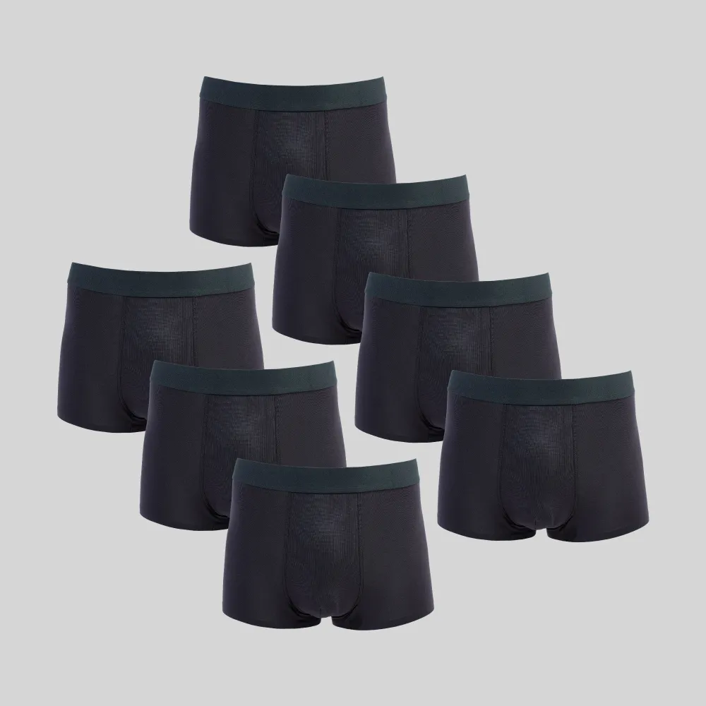 [7PACK] 1507 베이직 심리스 밴딩 모달 드로즈 - 위클리 팩(챠콜) - 감도 깊은 취향 셀렉트샵 29CM