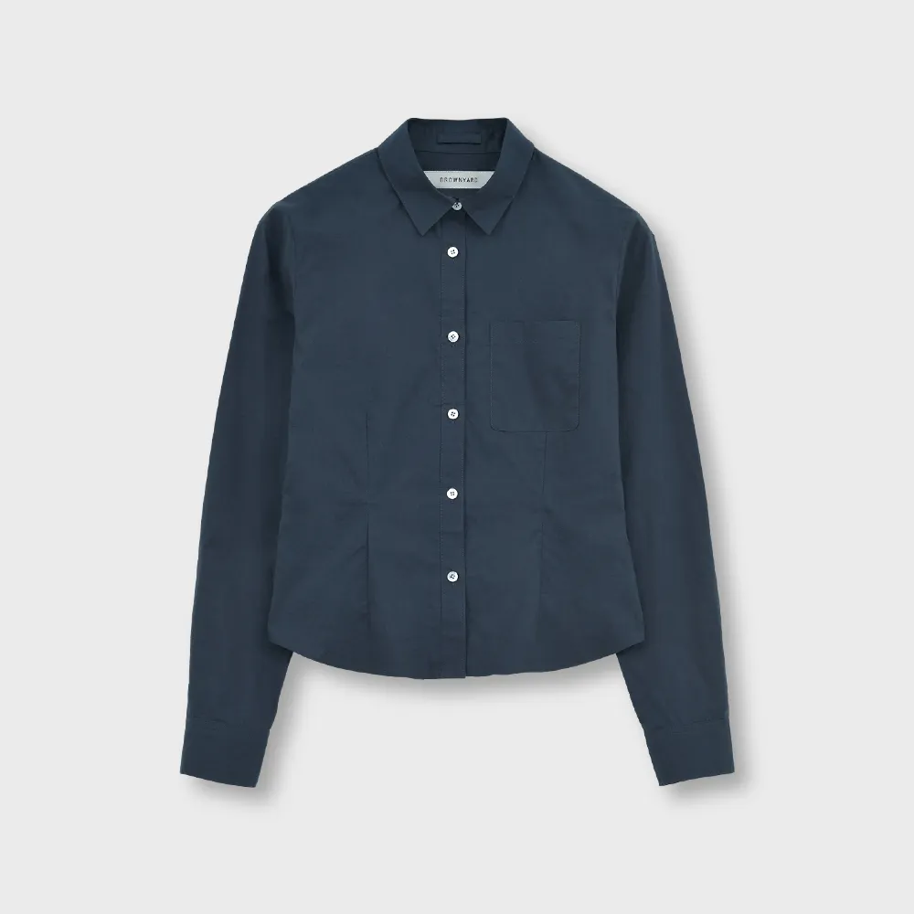 W Line Shirt, Dark Navy - 감도 깊은 취향 셀렉트샵 29CM
