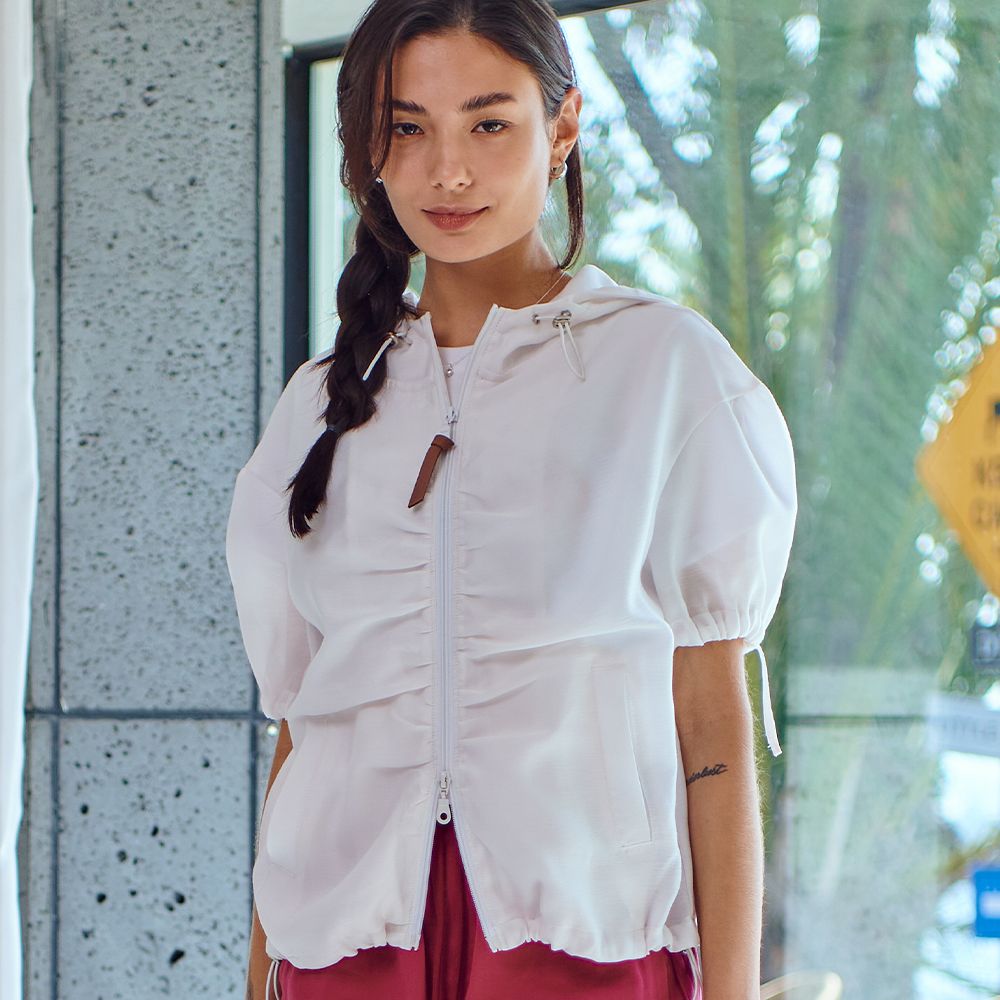 Ripple Wind Breaker Jacket-Ivory - 감도 깊은 취향 셀렉트샵 29CM