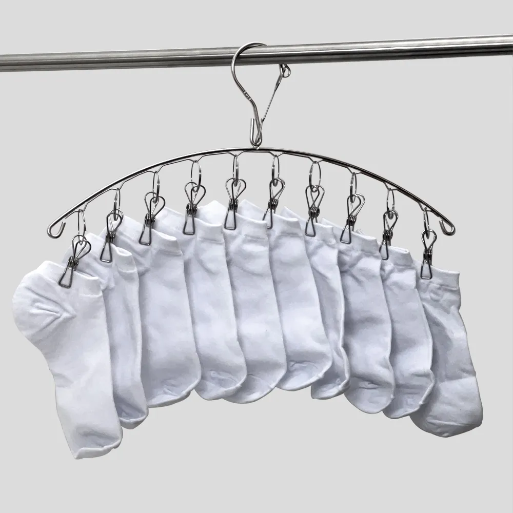 304 스텐 양말 건조 걸이 빨래 손수건 집게 옷걸이 건조대 - 감도 깊은 취향 셀렉트샵 29CM