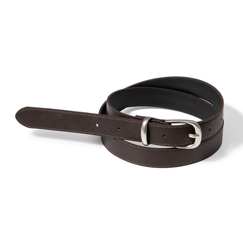 (W) basic western fake leather belt (T020_brown) - 감도 깊은 취향 셀렉트샵 29CM