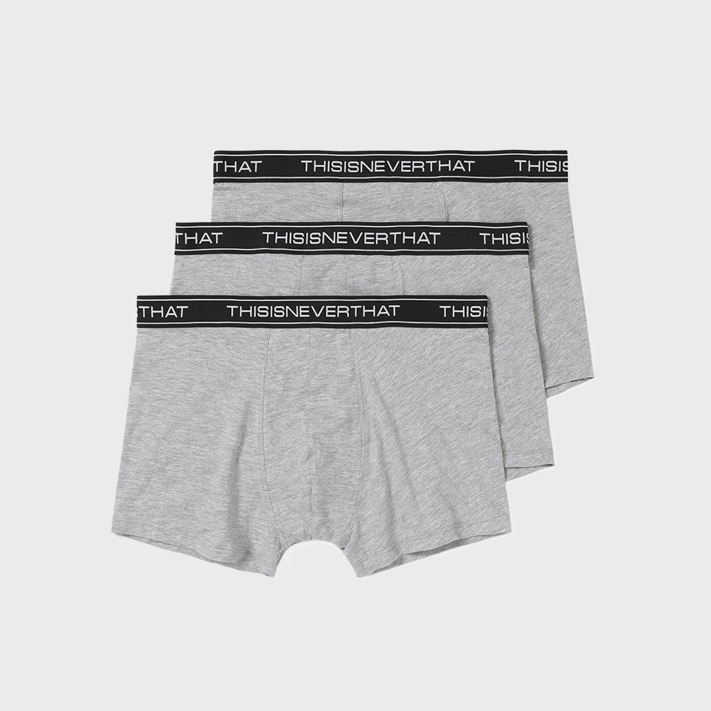 Cotton Briefs 3Pack Grey - 감도 깊은 취향 셀렉트샵 29CM