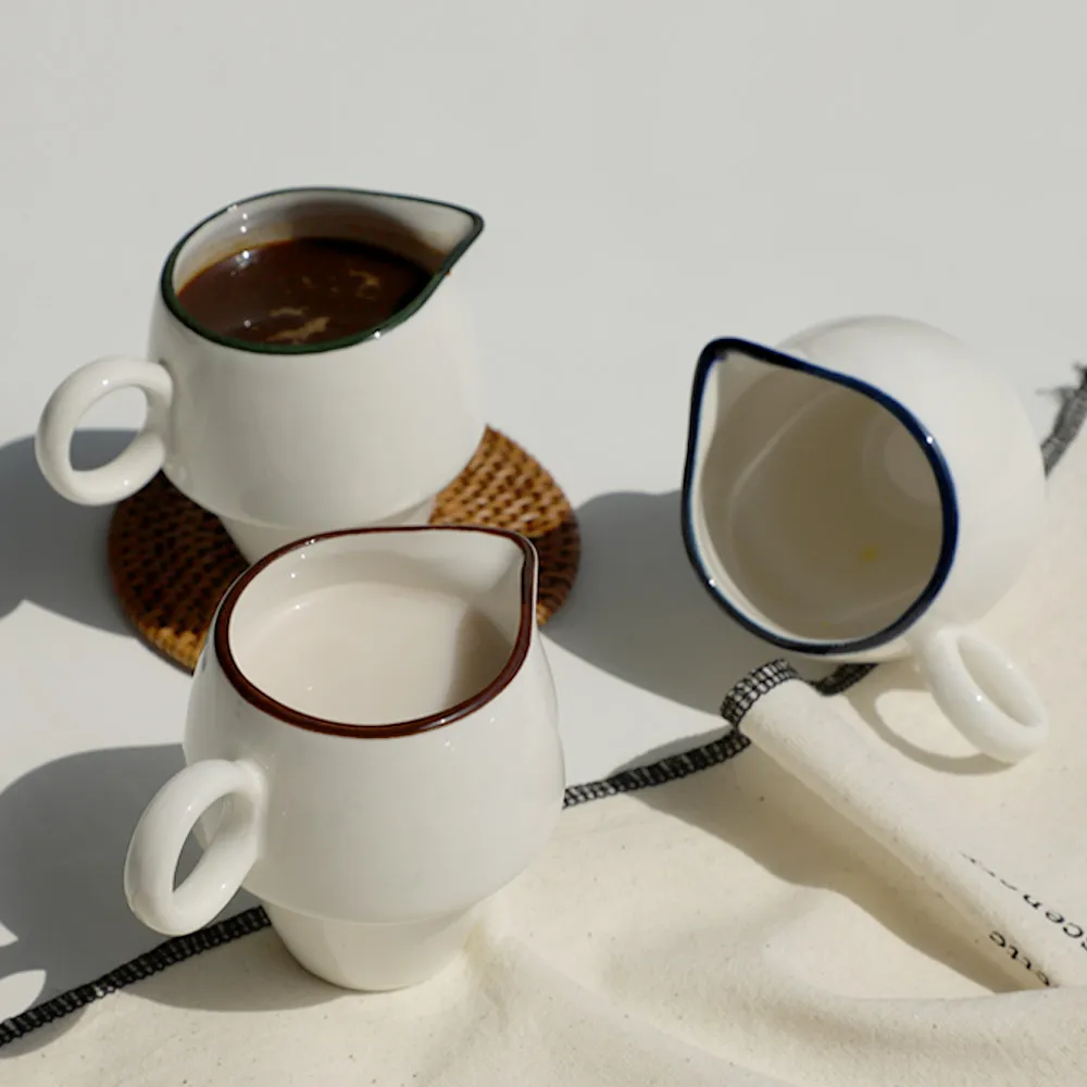 시라쿠스 뉴욕 킹스인 도자기 크리머 샷잔 150ml 3color 택1 - 감도 깊은 취향 셀렉트샵 29CM