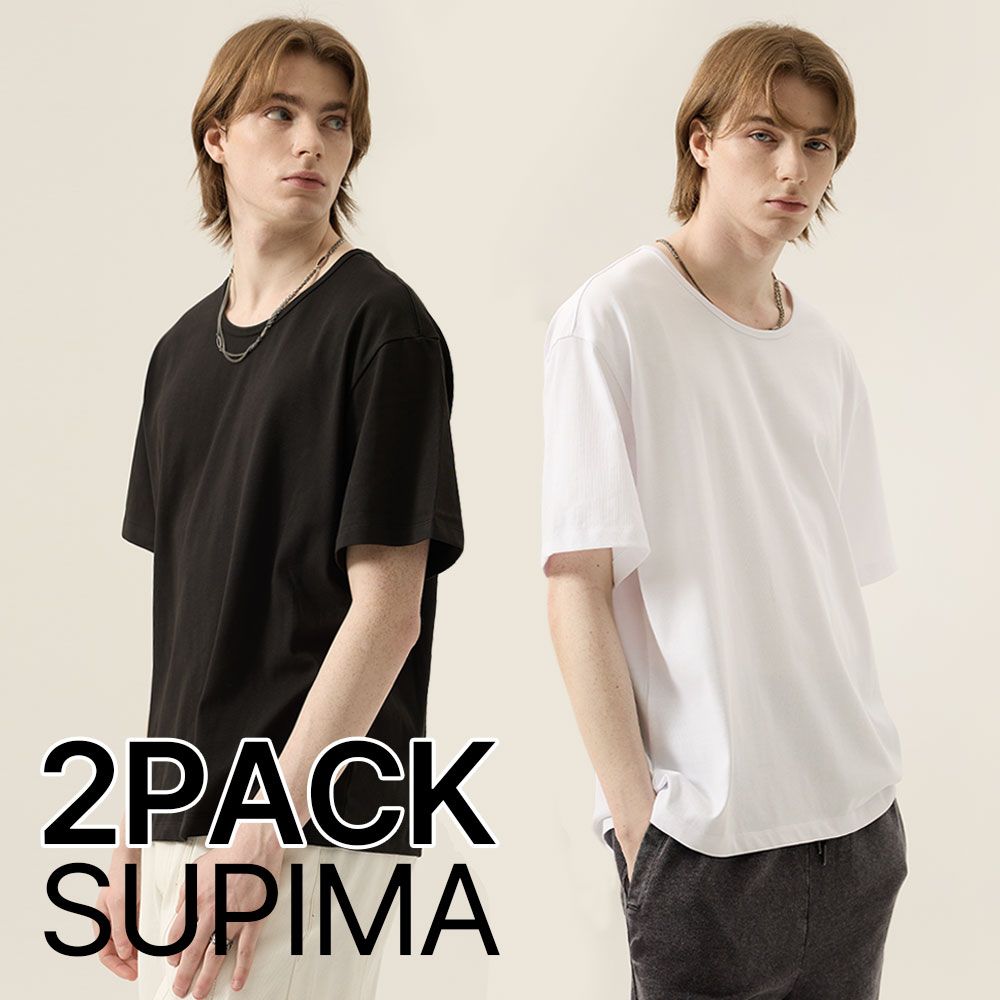 SUPIMA U NECK 2PACK - 감도 깊은 취향 셀렉트샵 29CM