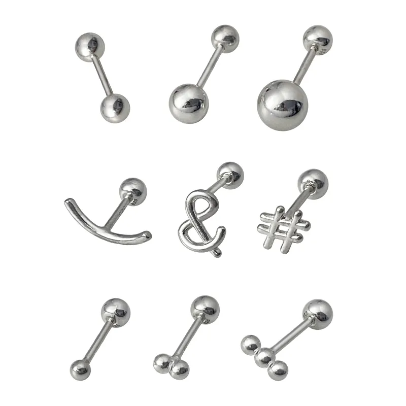 [Silver ver.] Emoji doodle piercing - 감도 깊은 취향 셀렉트샵 29CM